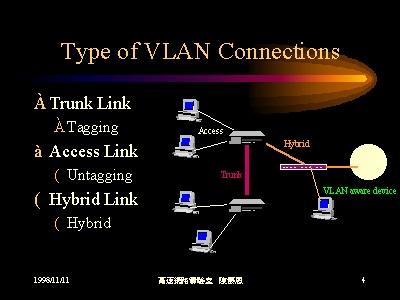 Type of VLAN Connections